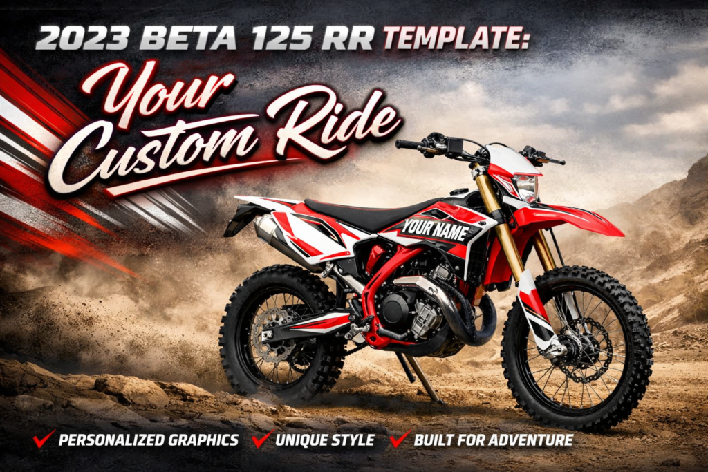 2023 Beta 125 RR Template: Your Custom Ride